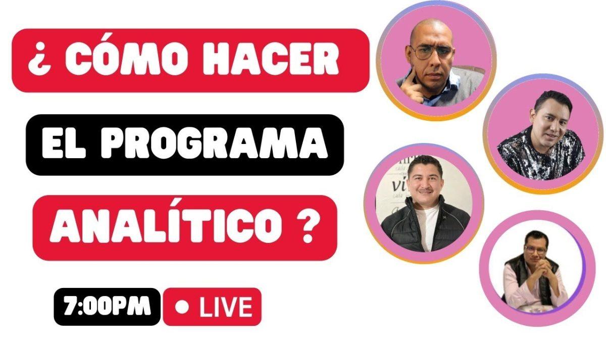 ¿Cómo hacer el programa analítico? | WMCMF Play ¿Cómo hacer el programa analítico? | WMCMF Play