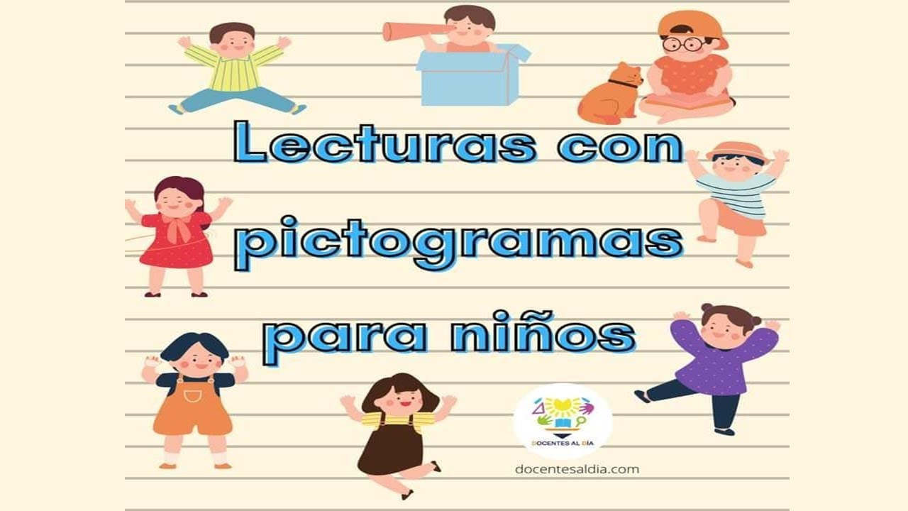 Lectura con pictogramas para niños | aprende a leer pictogramas
